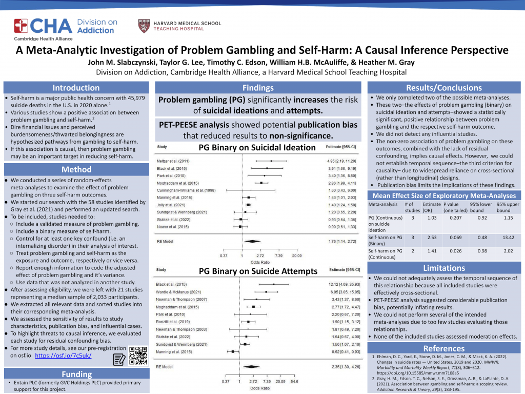 Academic Posters – Cambridge Health Alliance, Division on Addiction